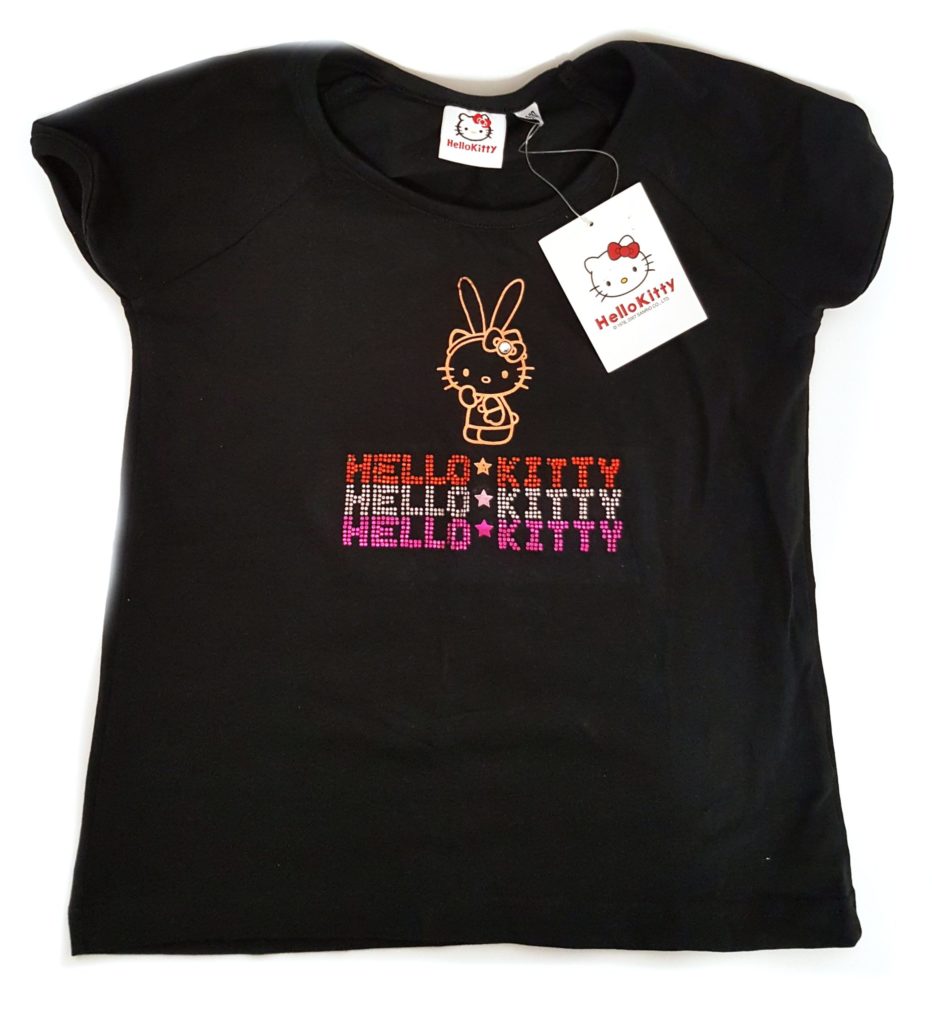 T-shirt Mezza Manica Hello Kitty 9-10 Anni-Abbigliamento Per Bambina